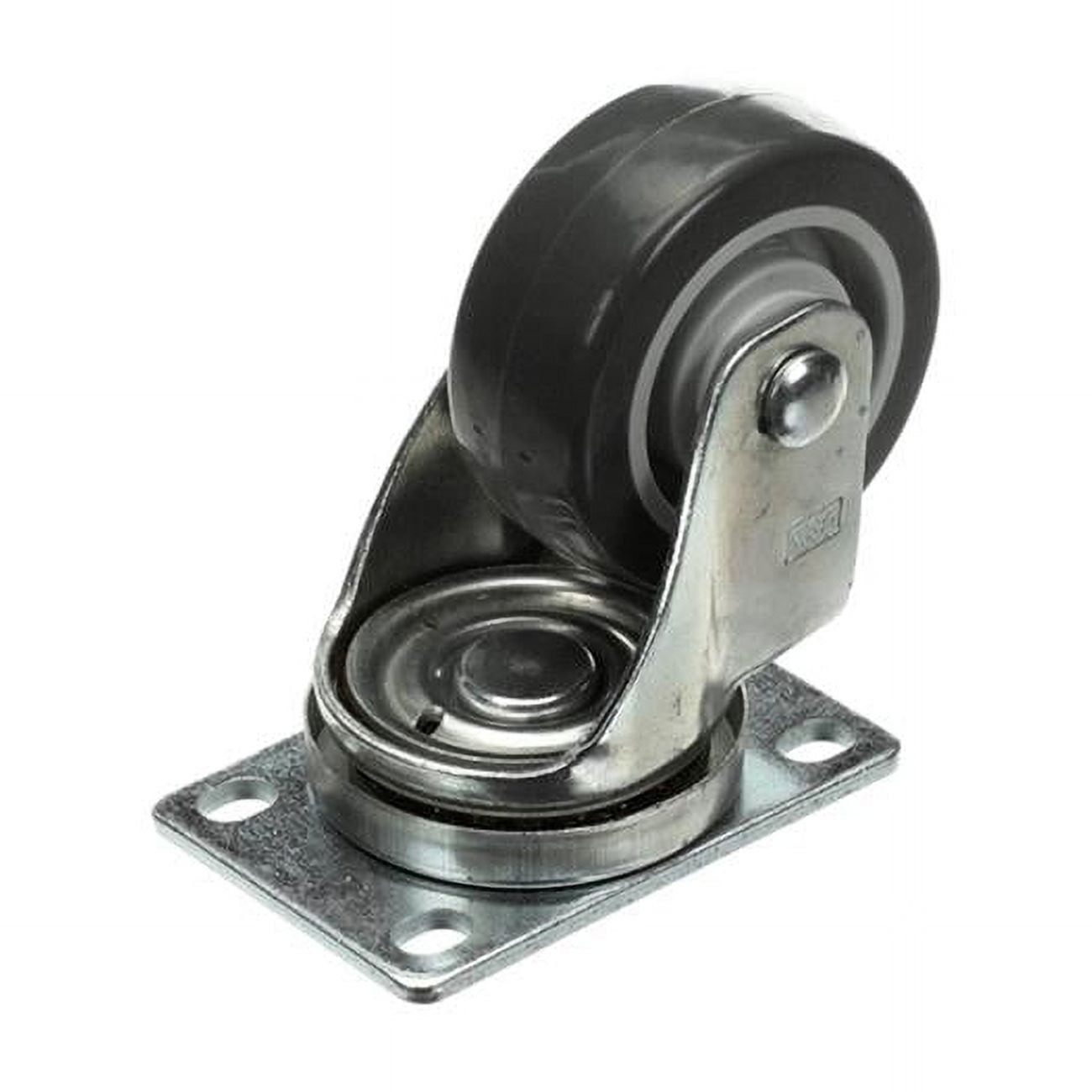 3 in. Poly Caster without Brake, Grey - Walmart.com