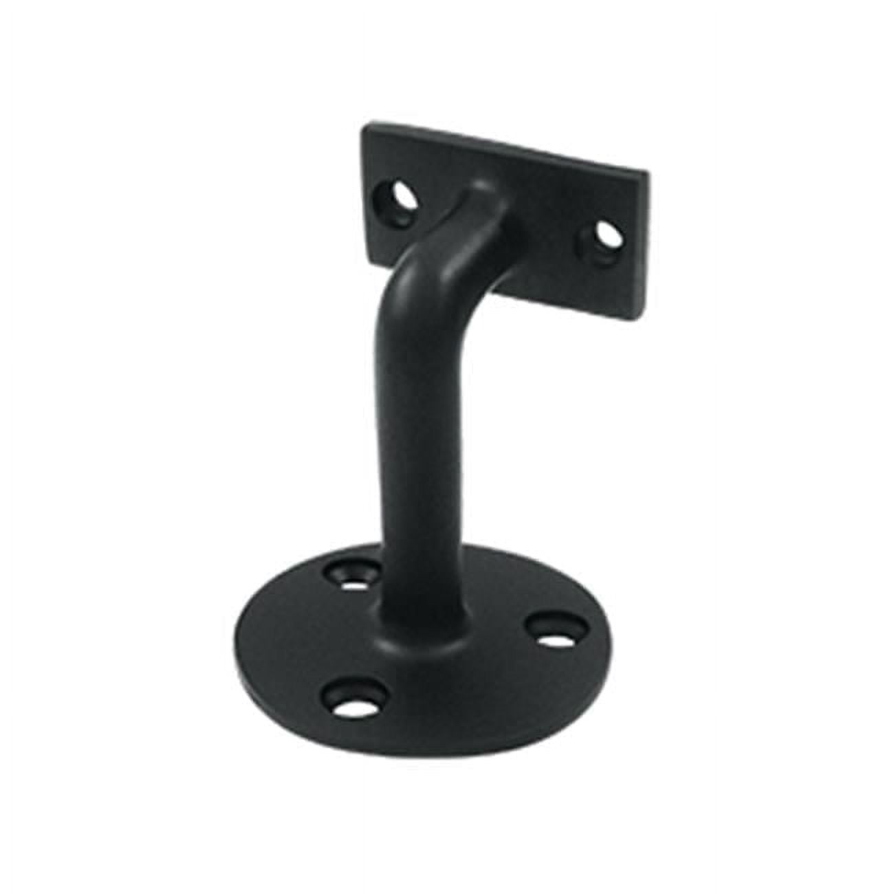 3 in. Projection Hand Rail Brackets, Black - Solid - Walmart.com