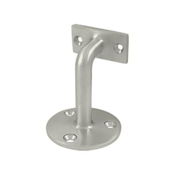 3 in. Projection Hand Rail Brackets, Satin Nickel - Solid Brass - 50 ...