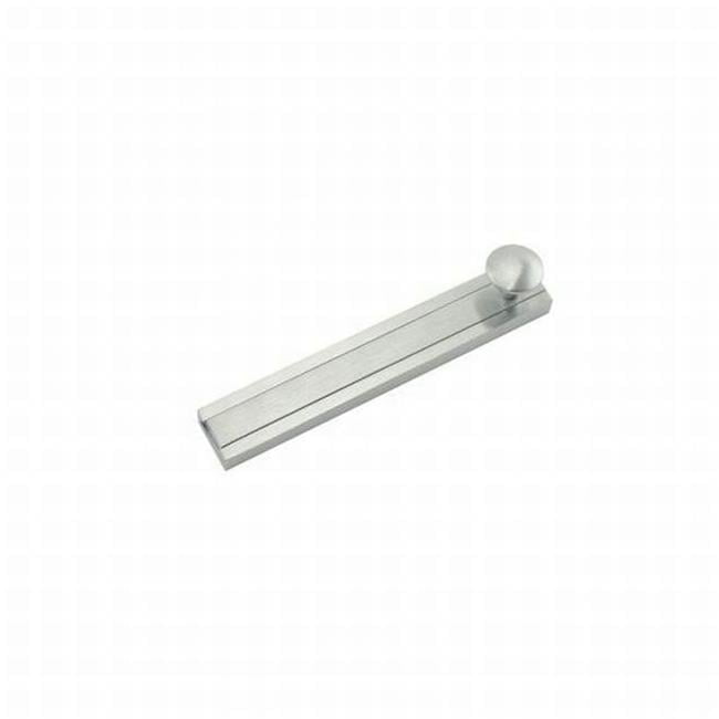 3 in. Solid Brass Modern Surface Bolt, Satin Chrome - Walmart.com