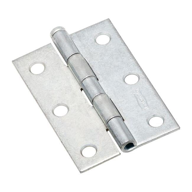 3 in. Steel Door Removable Pin Hinges - Pack of 2 - Walmart.com