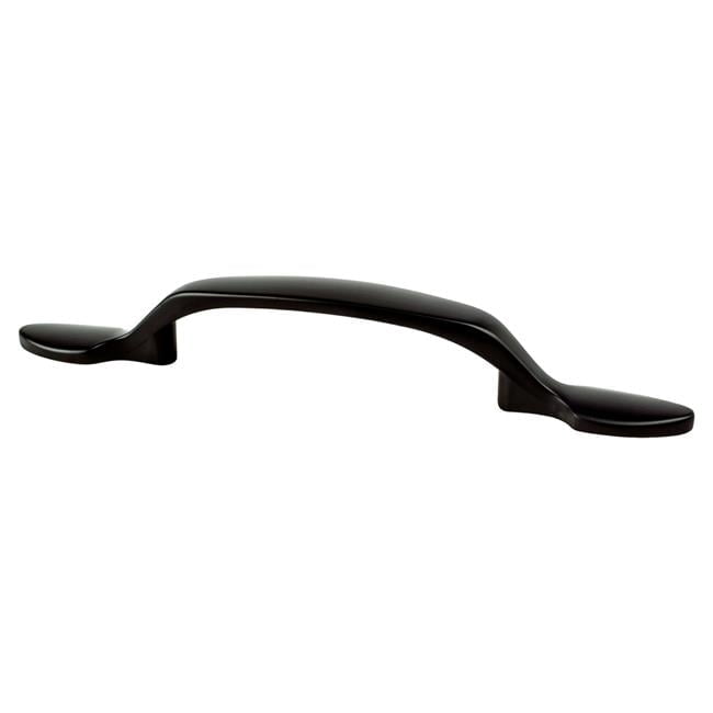 3 in. Traditional Advantage Two CC Matte Black Spade End Pull - Walmart.com