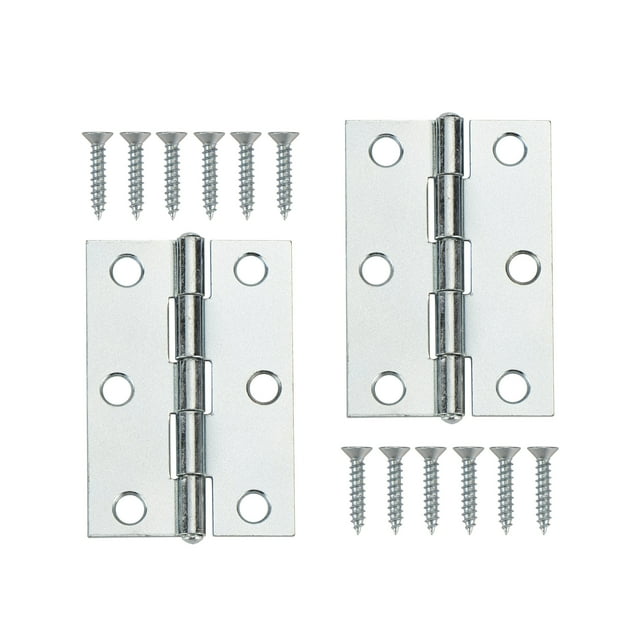 3 in. Utility Hinge, Zinc Plated, 2 Pack - Walmart.com
