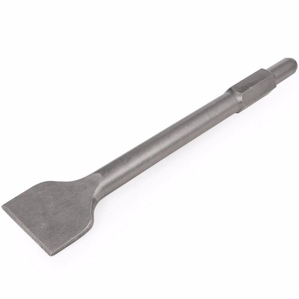 3 in. x 16 in. Cast Metal Scaling Chisel for Demolition Hammers ...