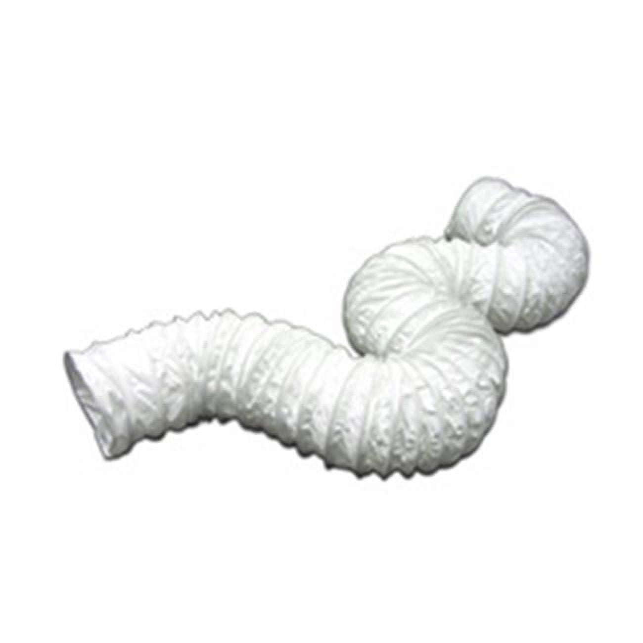 3 in. x 20 ft. Flexible White Vinyl Duct - Walmart.com