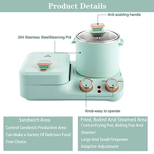 3 in1 Breakfast Station, Household Electric Breakfast Maker, Electric ...