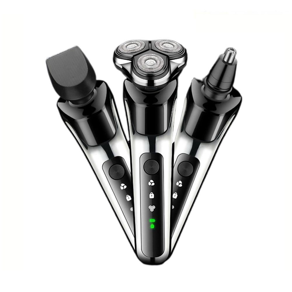 3 in1 Electric Shaver 4d Texture Floating - Nose Hair & Sideburn ...