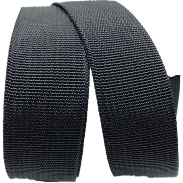 3 inch Black Heavy Polypropylene Polypro Webbing,Heavy-Duty Webbing ...