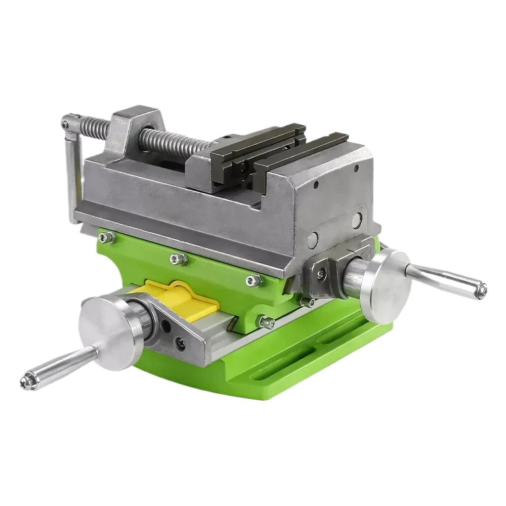 3-inch Cross-Sliding Vise With Compound Slide For Mill And Drill Press ...