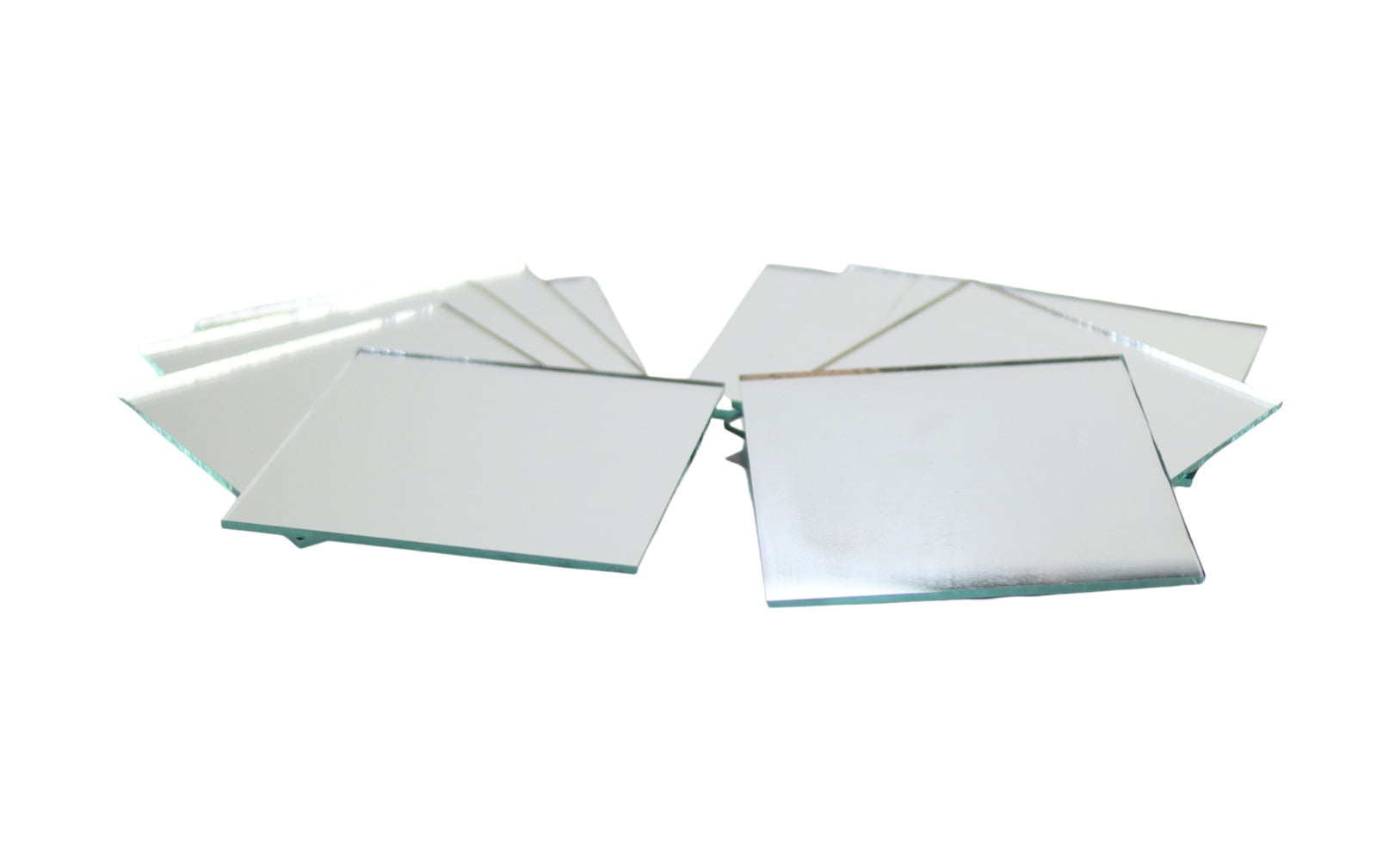 3 inch Glass Craft Small Square Mirrors Bulk 50 Pieces Mosaic Mirror ...