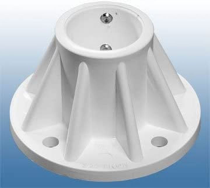 3 inch Gray Surface-Mount Base for Pool ladders SB-3-G - Walmart.com