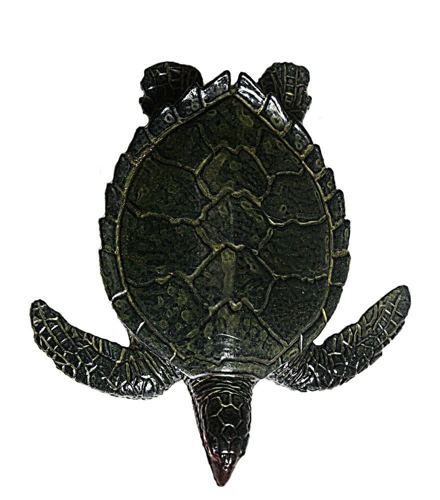 3 inch Green Sea Turtle Realistic Rubber Replica by Mamejo Nature ...