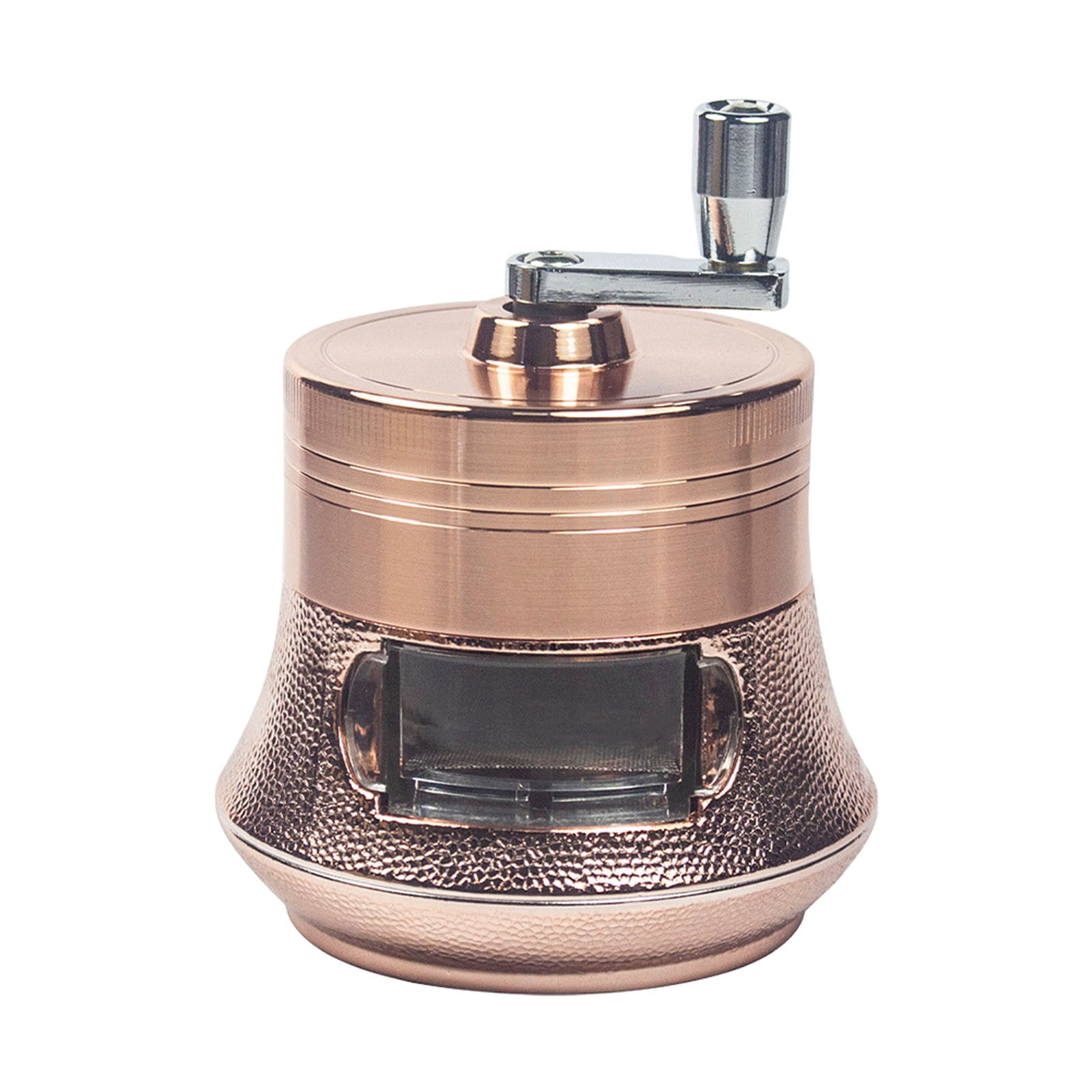 3 inch Hand Crank Grinder with Clear Top, Manual Mill for Coffee/Spices ...