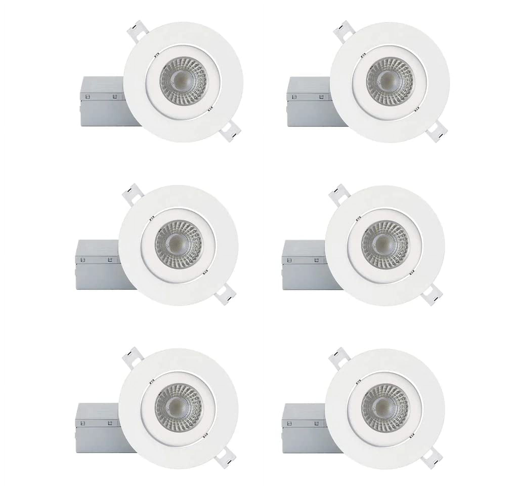 3-inch Integrated Slim Panel Downlight with Gimbal 7W=60W, 560 Lumens ...