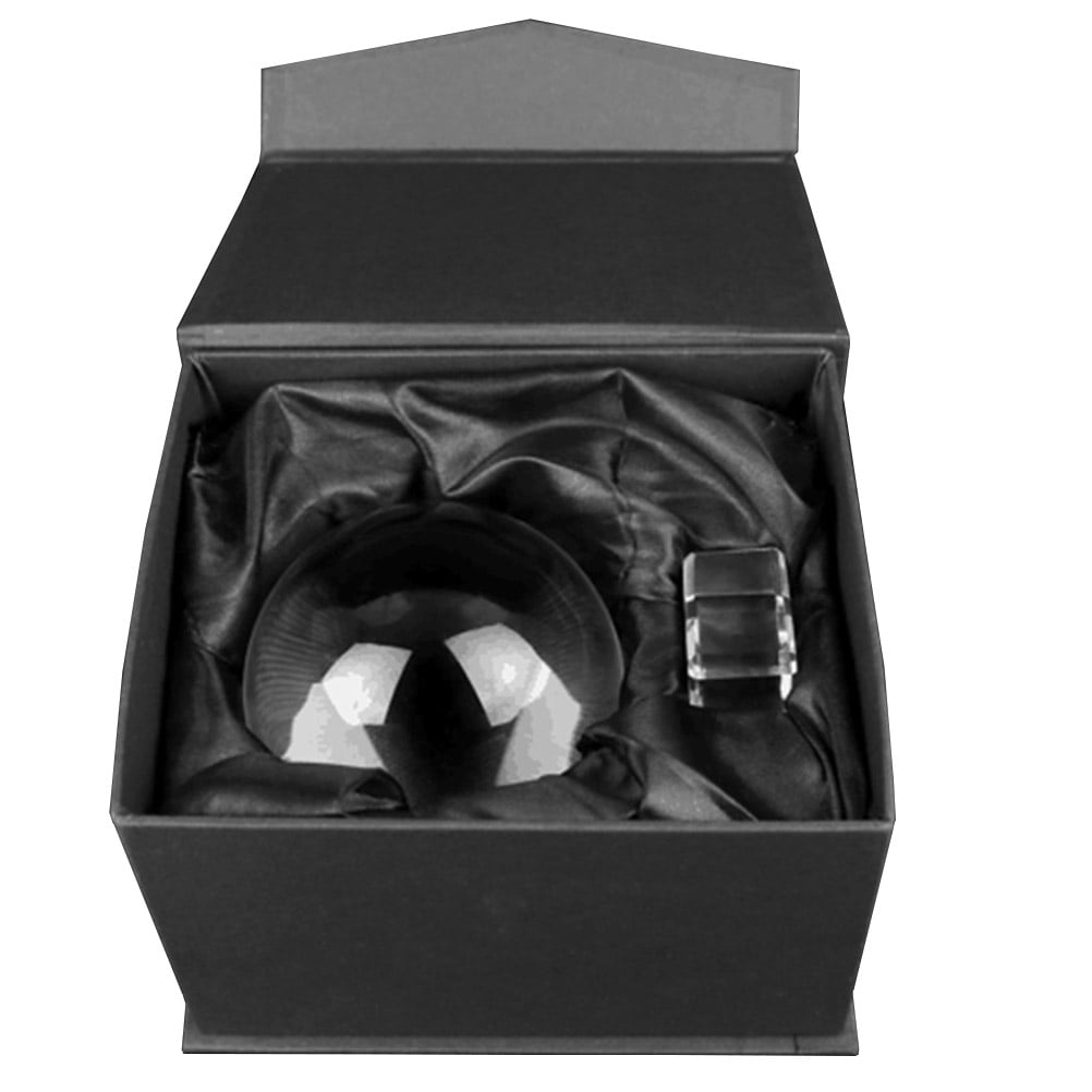 3 inch K9 Photography Solid Crystal Glass Ball Sphere with Free Stand ...