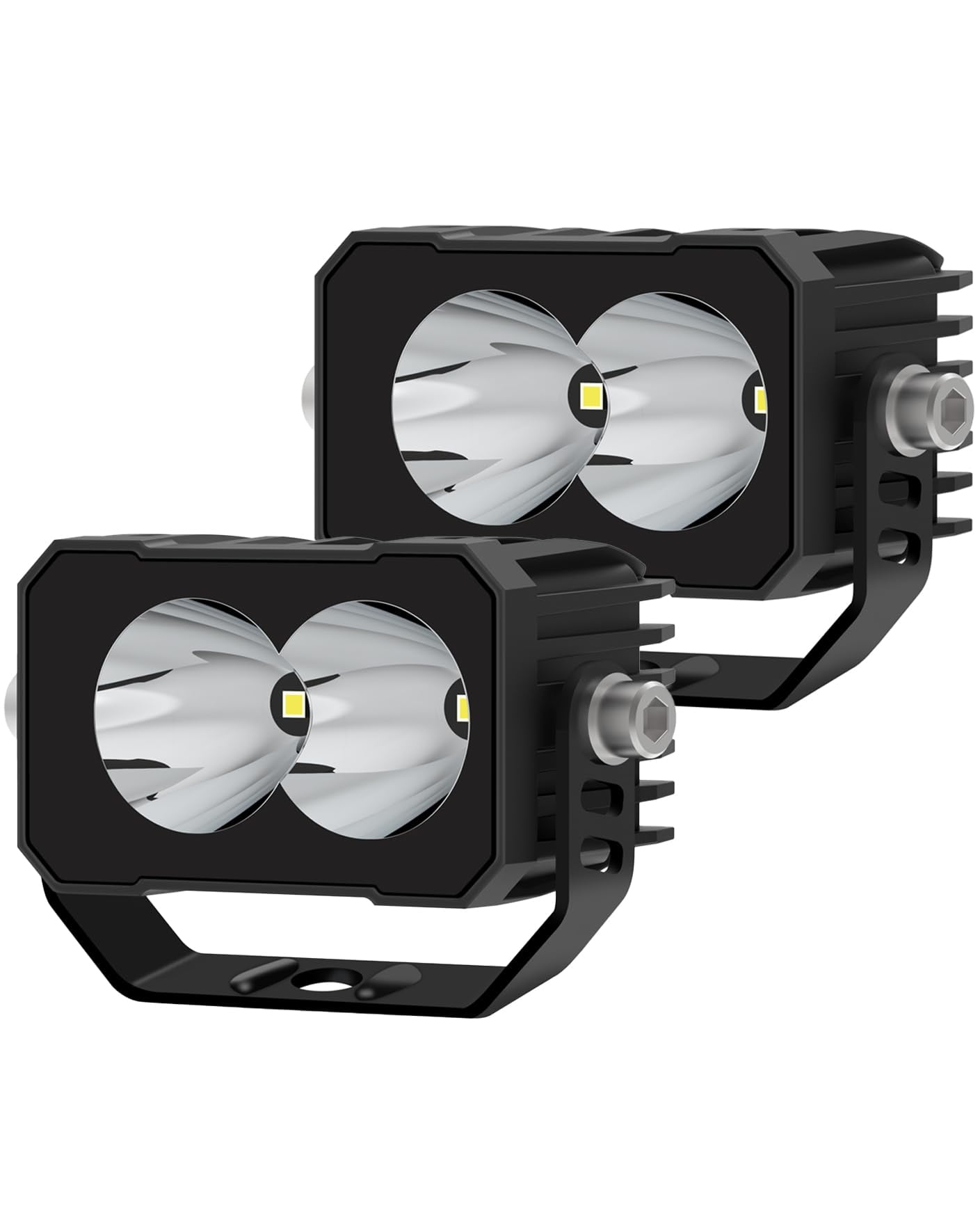3 inch Led Light OIF8 Bar,40W Square LED Pods Light,Motorcycle ...