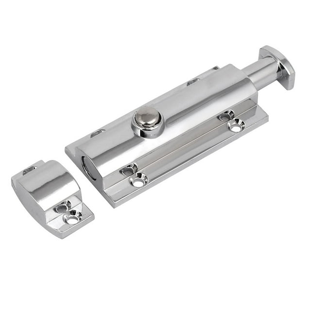 3-inch Length Spring Loaded Security Metal Door Lock Latch Bolt Hasp ...