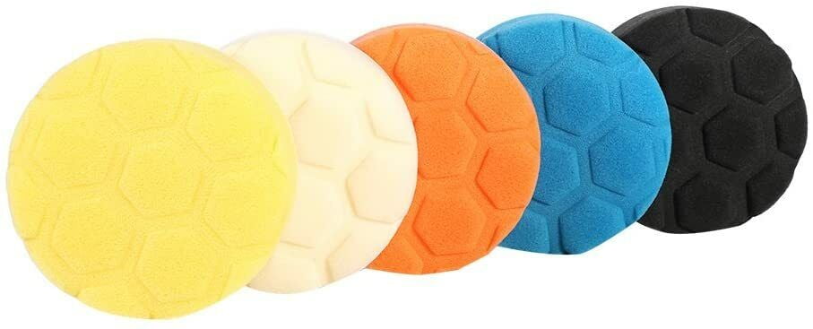 3 inch Polishing Pads Car Waxing Polish Foam Kit Compound Buffer ...