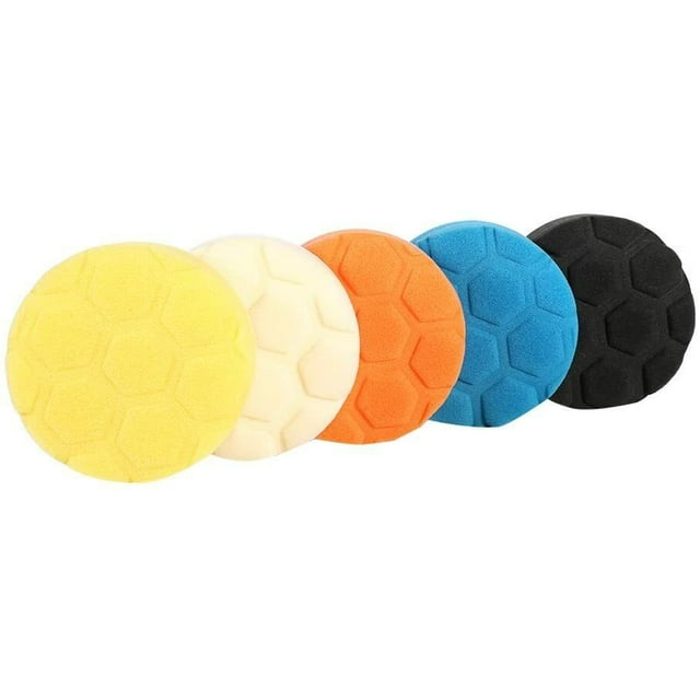 3 inch Polishing Pads Car Waxing Polish Foam Kit Compound Buffer ...
