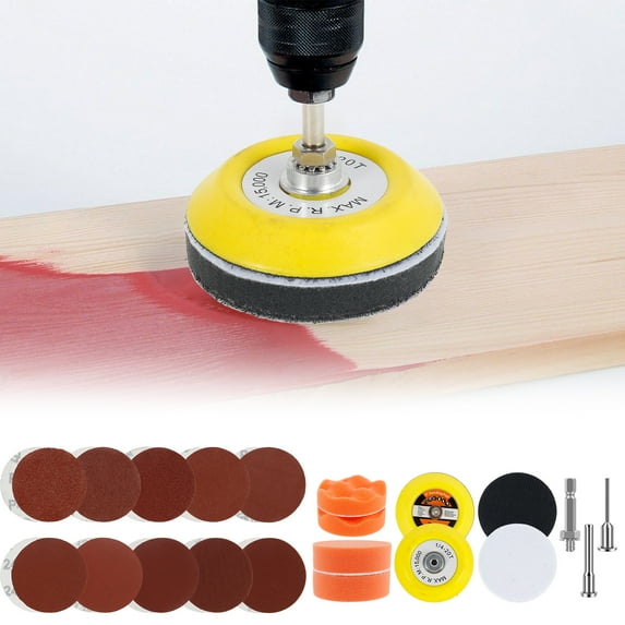 3 inch Sanding Disc Robust and Stable Sandpaper Cuttable and Flexible ...
