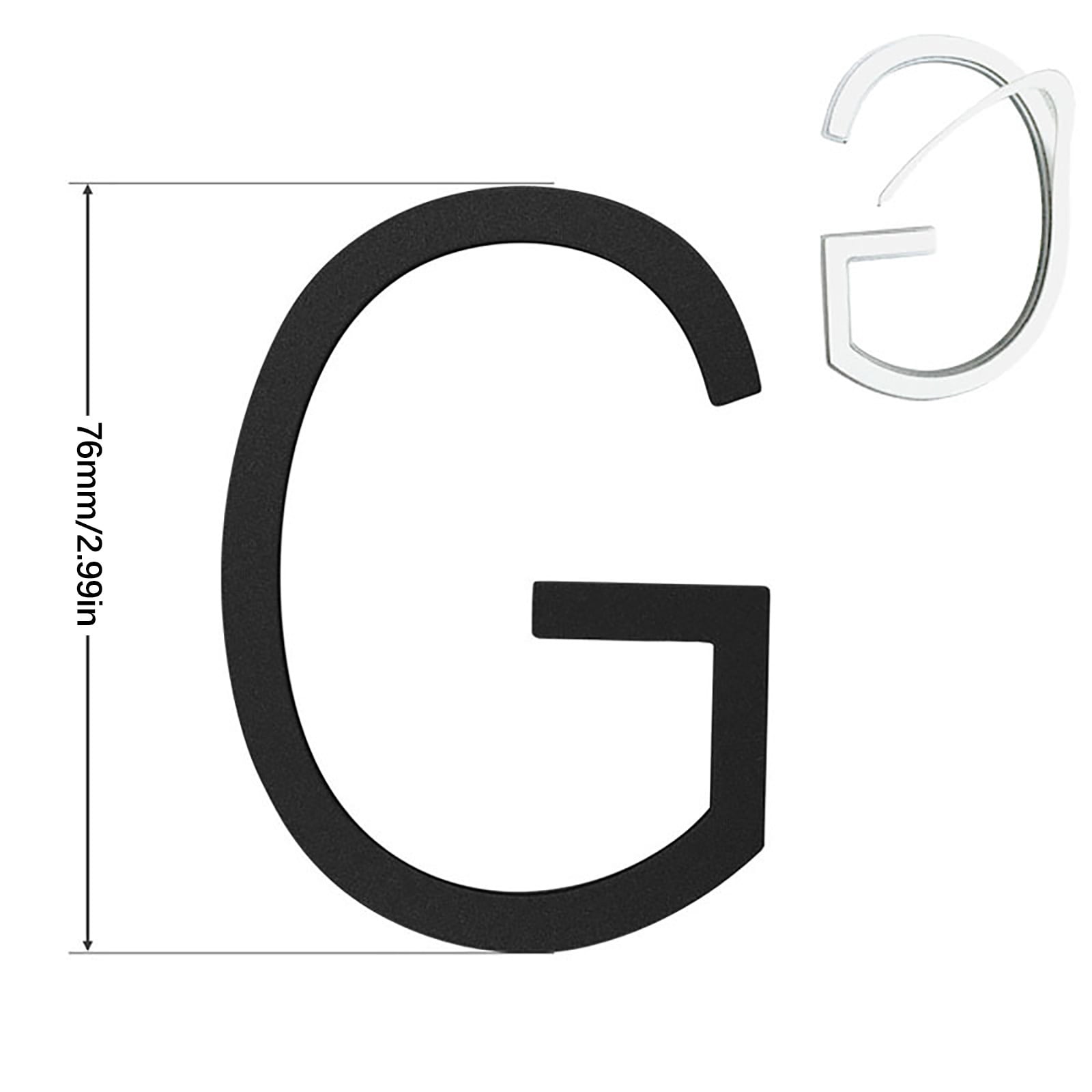 3-inch Stainless Steel Digital Door Number Plate | 76mm Villa Office ...