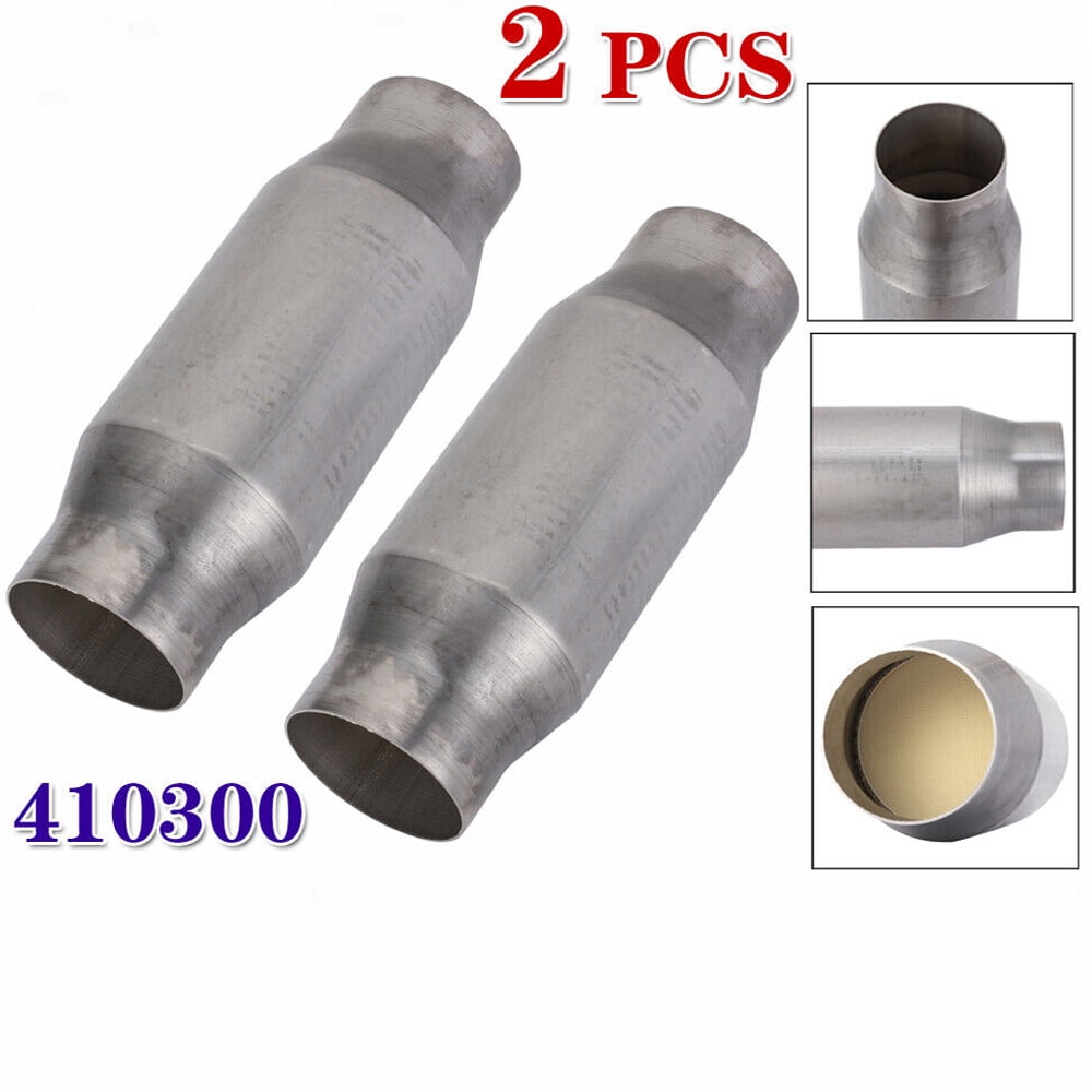 3" inch Universal Catalytic Cat Converter High Flow T409 Stainless ...