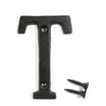 3 inch Vintage Decorative Cast Iron Metal Alphabet Letters Wall Sign ...