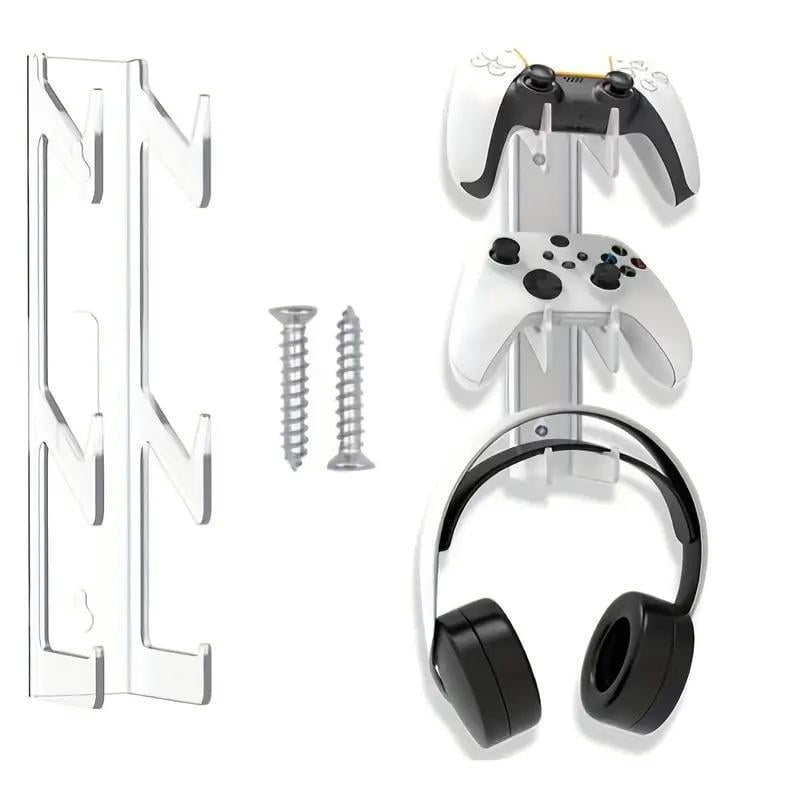 3-layer Game Controller Stand & Headphone Stand, Storage Stand For PS5 ...
