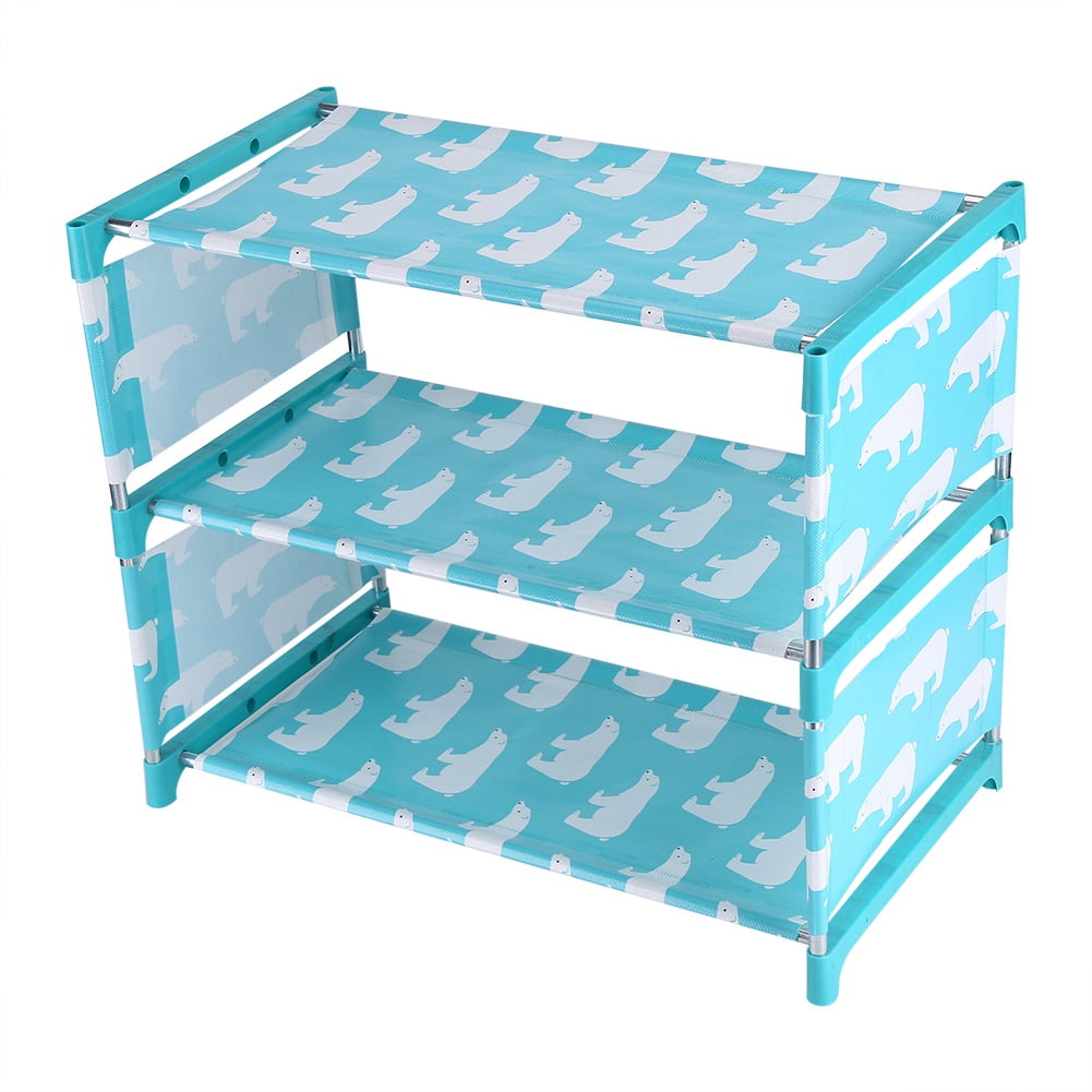 3 layer shoe rack, shoe organizer, space saving narrow shoe organizer ...