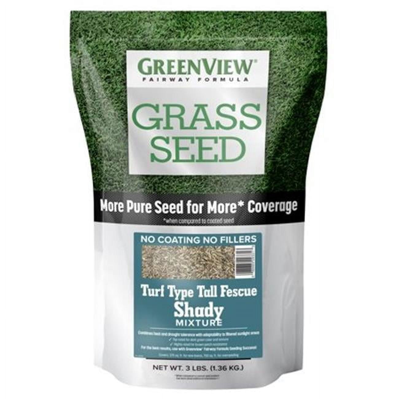 3 lbs Fairway Formula Grass Seed Turf Type Tall Fescue Shady Mixture ...