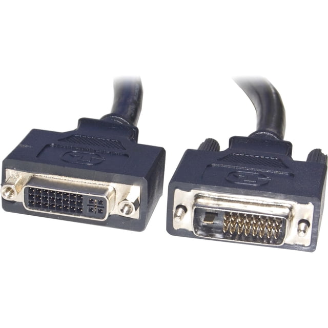 3 meter Black DVI-D Dual Link Video Extension Cable - Walmart Business ...