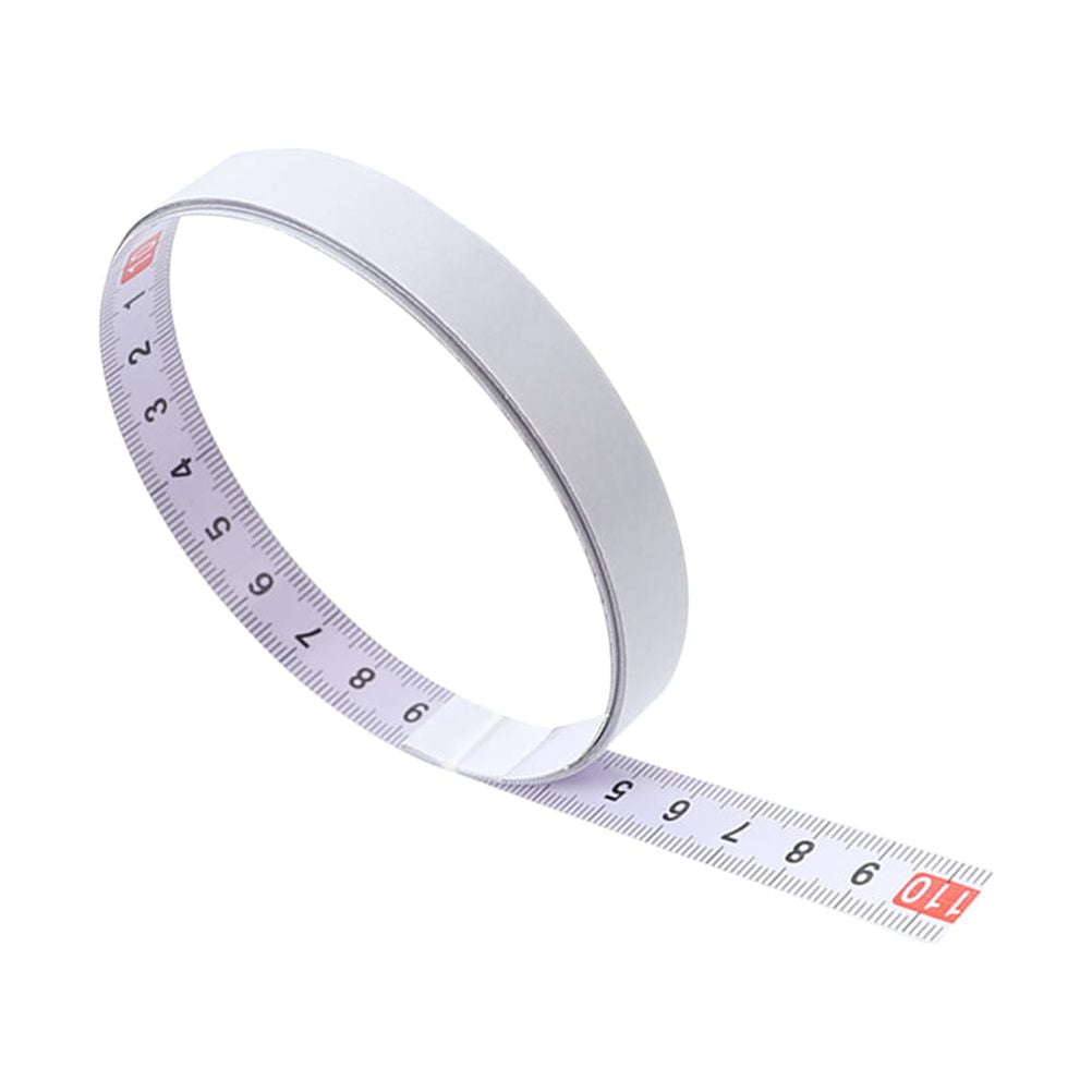 3 -meter Ruler Tape Measure Track White Duct Binder Fitness Work ...