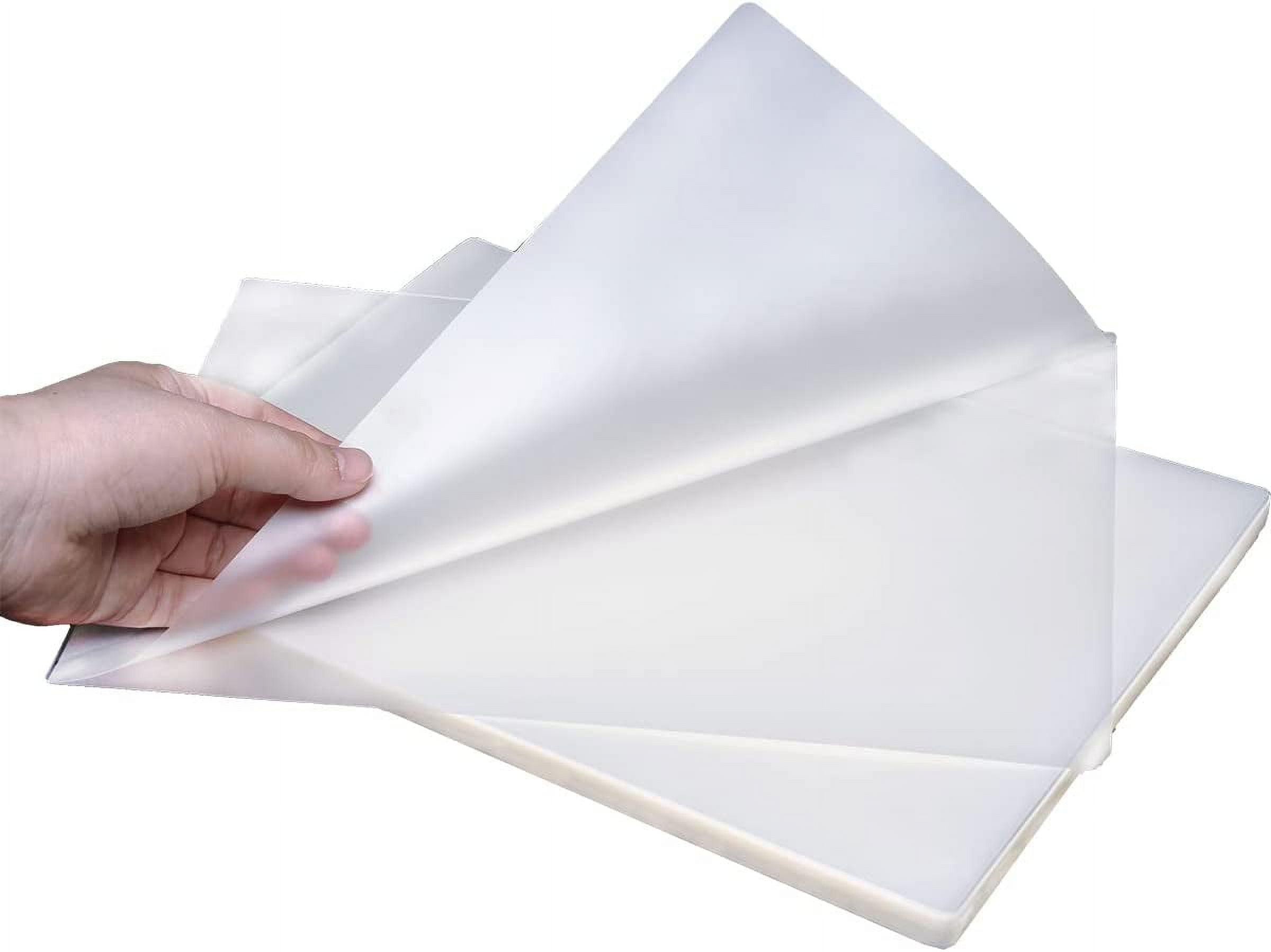 3 mil rmal Laminating Pouches (200 Pack), Clear 9 x 11.5 Inch Sheet ...
