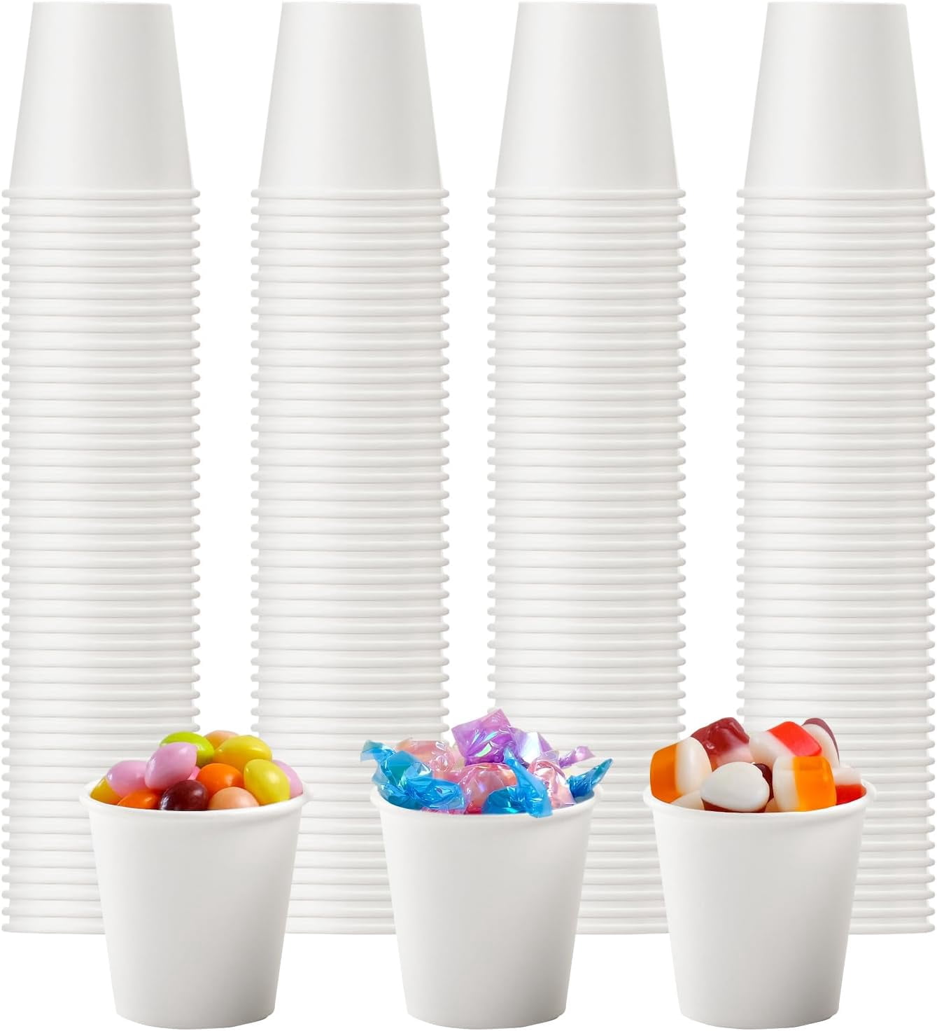 3 oz 200 Count Small Paper Cups - Walmart.com