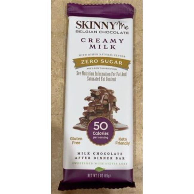 3 oz Creamy Zero Sugar Milk Chocolate - Pack of 12 - Walmart.com