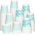 3 oz Disposable Bathroom Mouthwash Cups 300 Pack, Small Mini Paper Cups ...