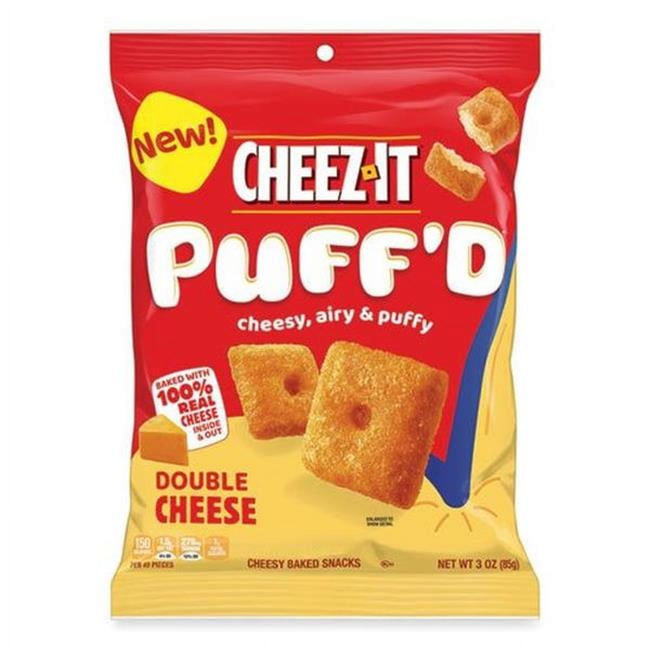 3 oz Double Cheese Puff-D Crackers - 6 Per Case - Walmart.com