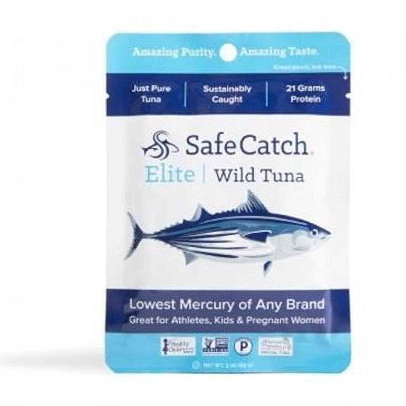 3 oz Tuna Wild Elite Single Pouch - Pack of 12 - Walmart.com