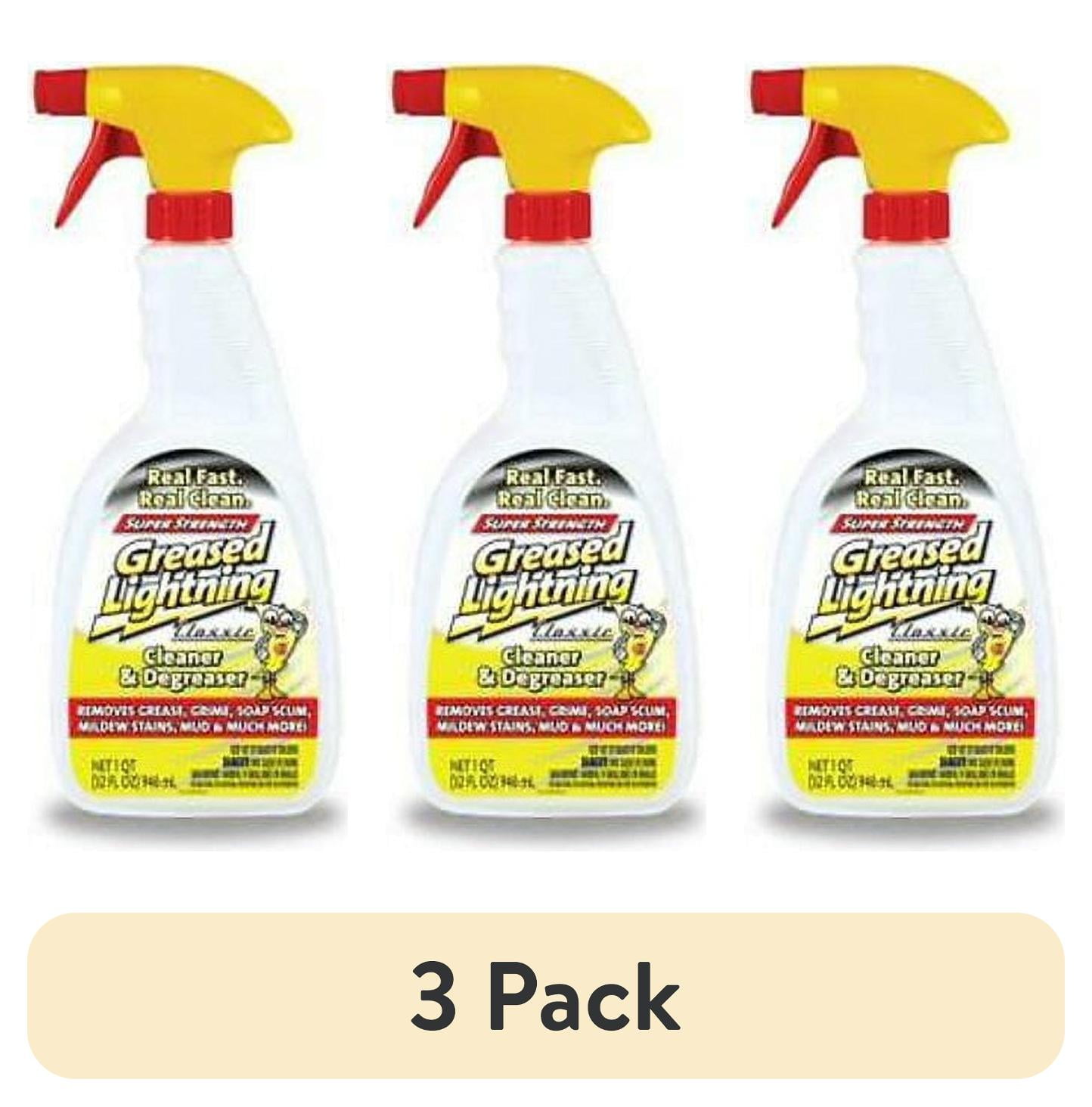 (3 pack) 2PK Greased Lightning Lemon Scent Cleaner and Degreaser 32 oz ...