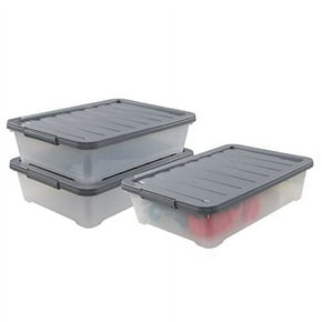 Shallow Underbed Storage Containers