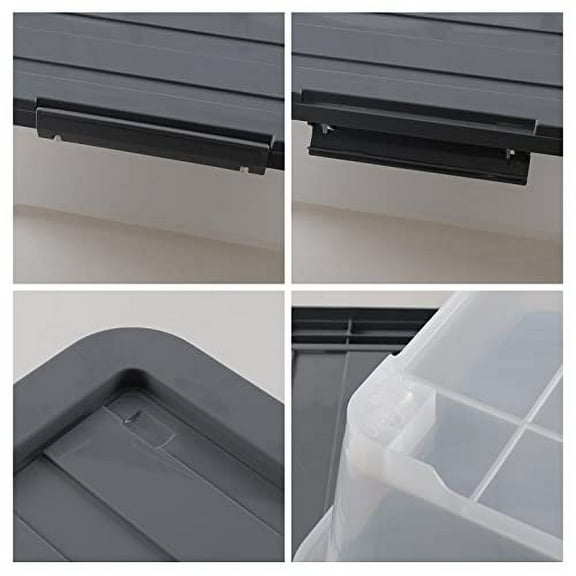 Shallow Underbed Storage Containers