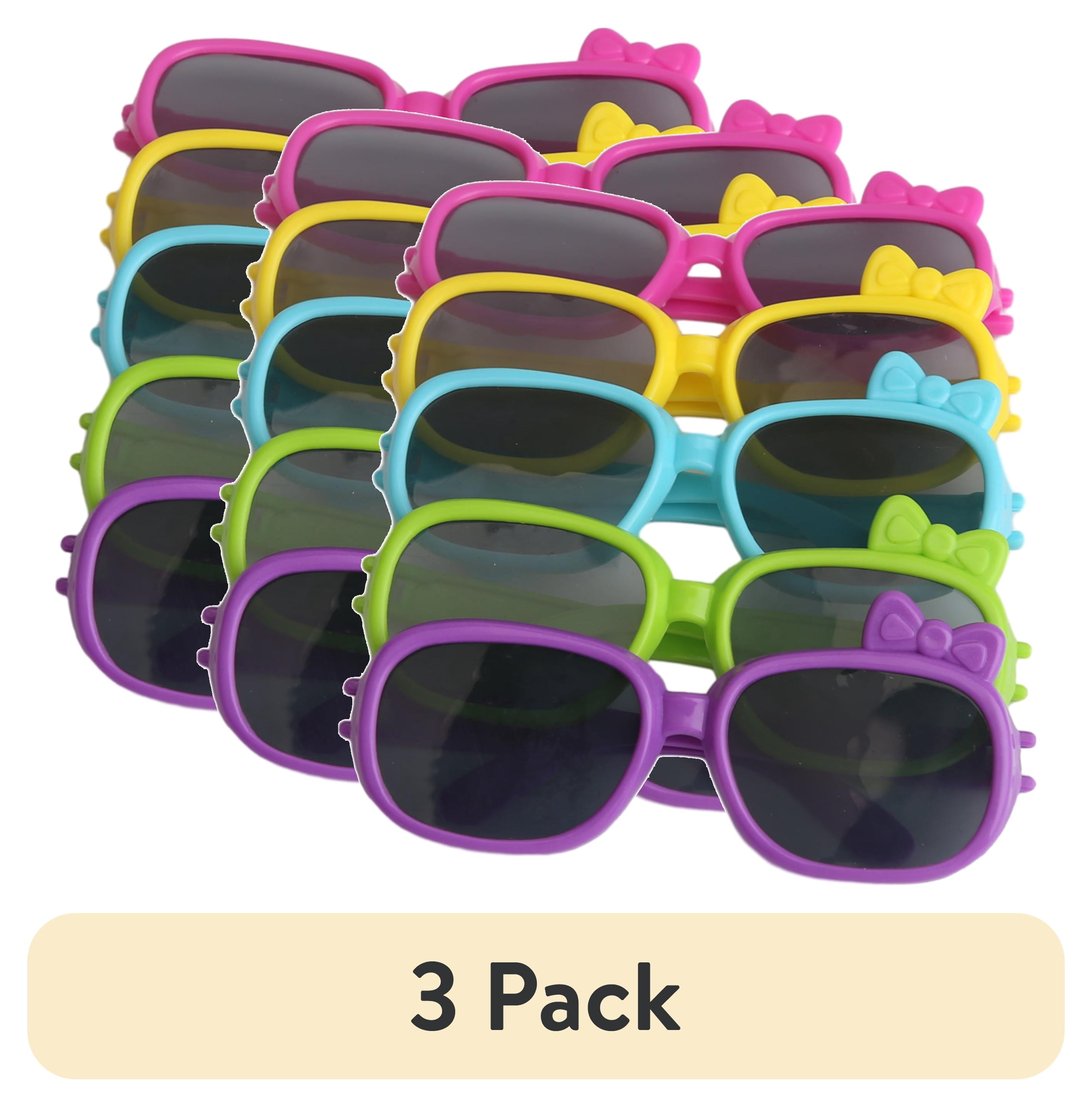 (3 pack) 5 Girl Party Novelty Sunglasses, Multi-Color, Way to Celebrate ...