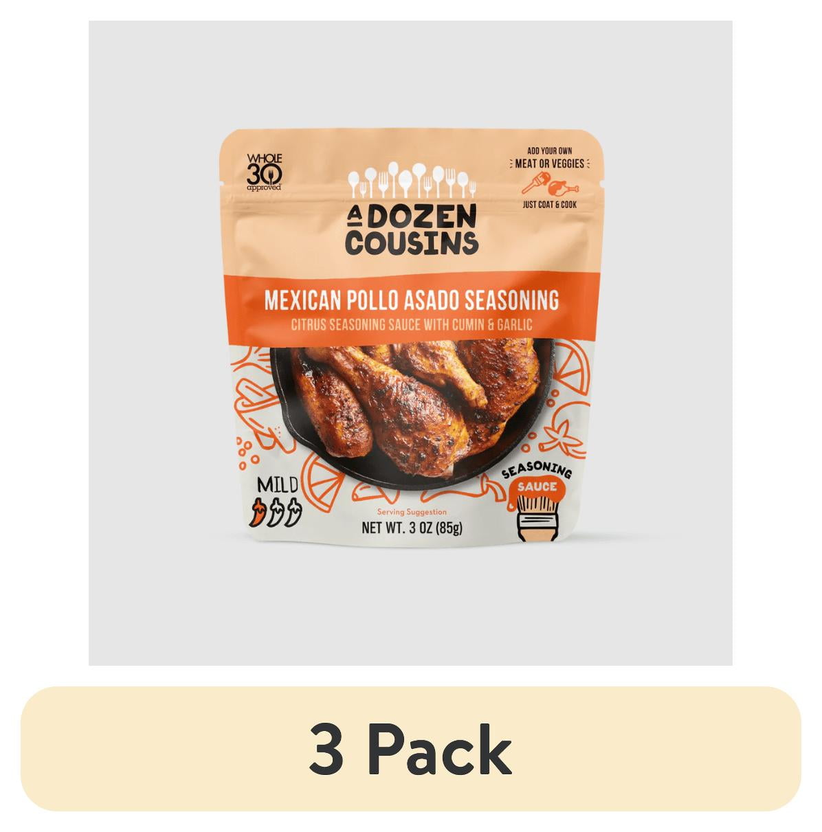(3 pack) Mexican pollo asado seasoning sauce (10 pack) - Walmart.com