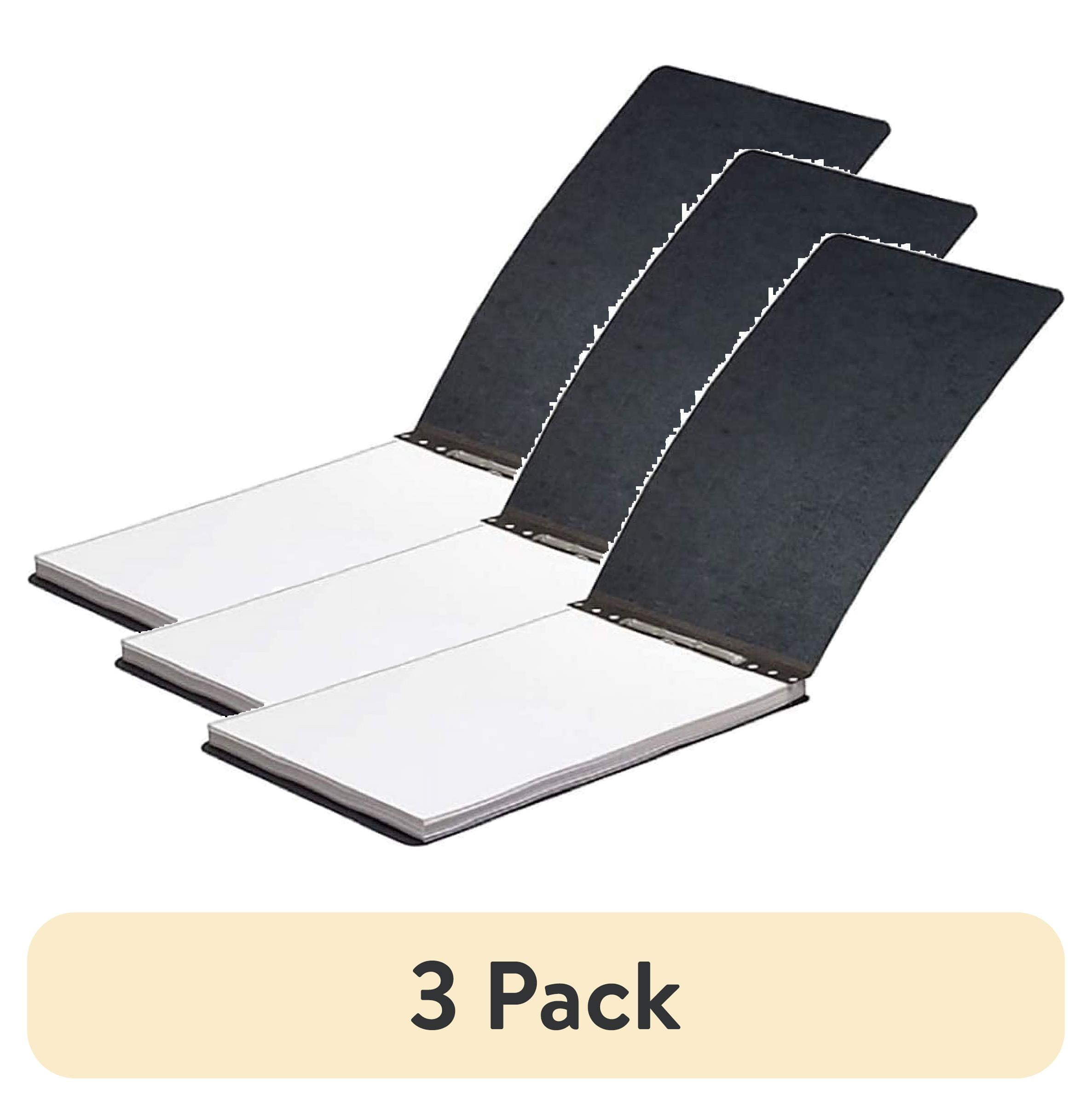 (3 pack) ACCO Pressboard Report Covers, 11" x 17", 3" Capacity, Black ...