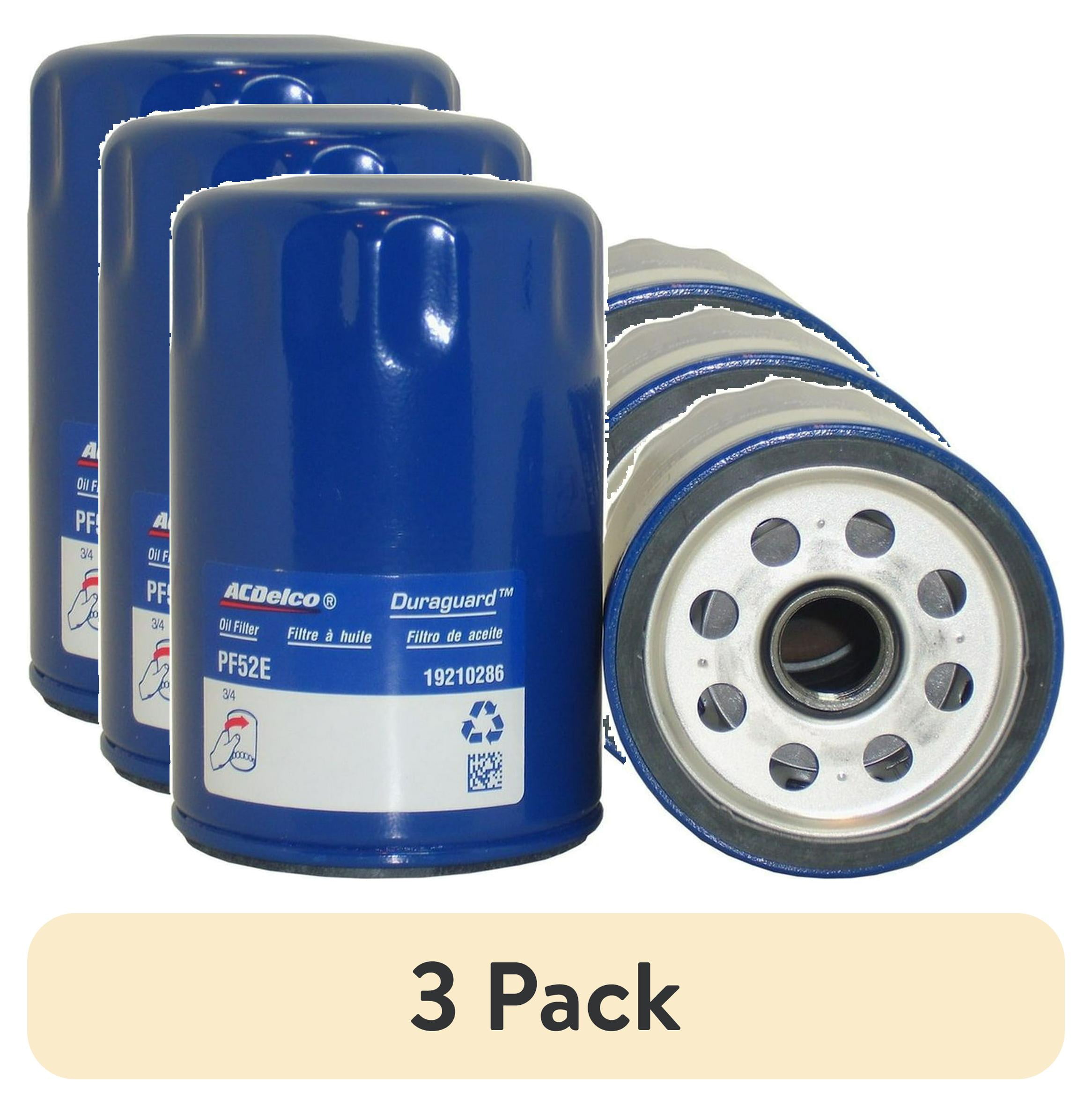 (3 pack) ACDelco Original Equipment PF52E Professional Engine Oil ...