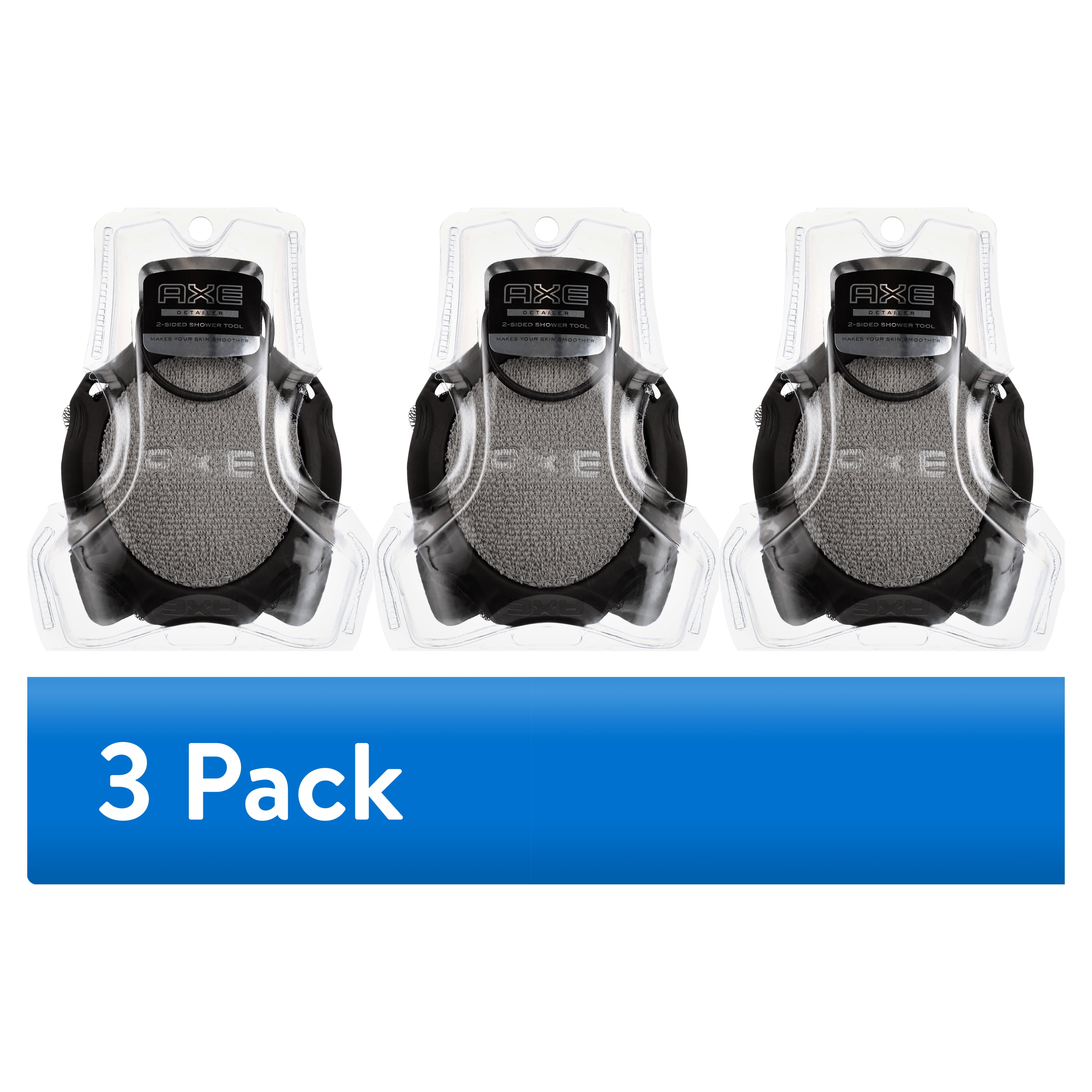 (3 pack) AXE Shower Tool Detailer Skin Cleanser Smoother Skin ...