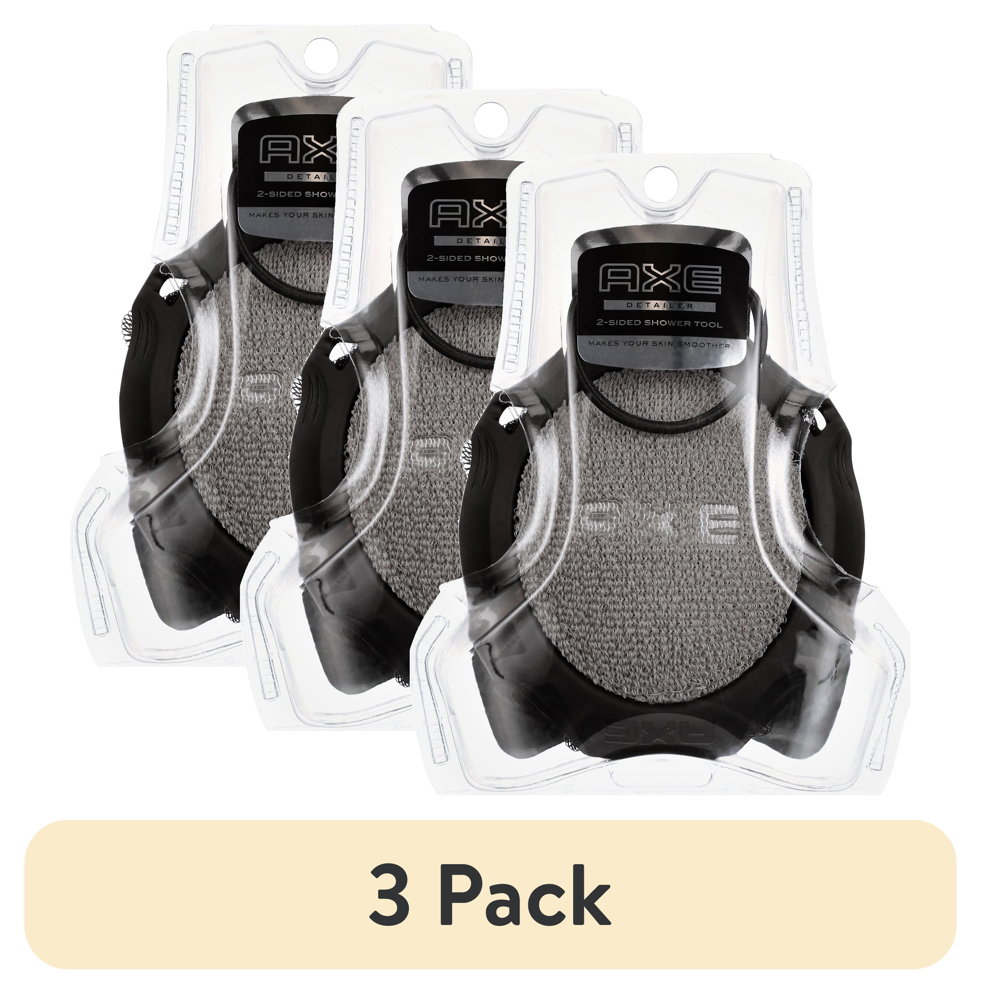 (3 pack) AXE Shower Tool Detailer Skin Cleanser Smoother Skin ...