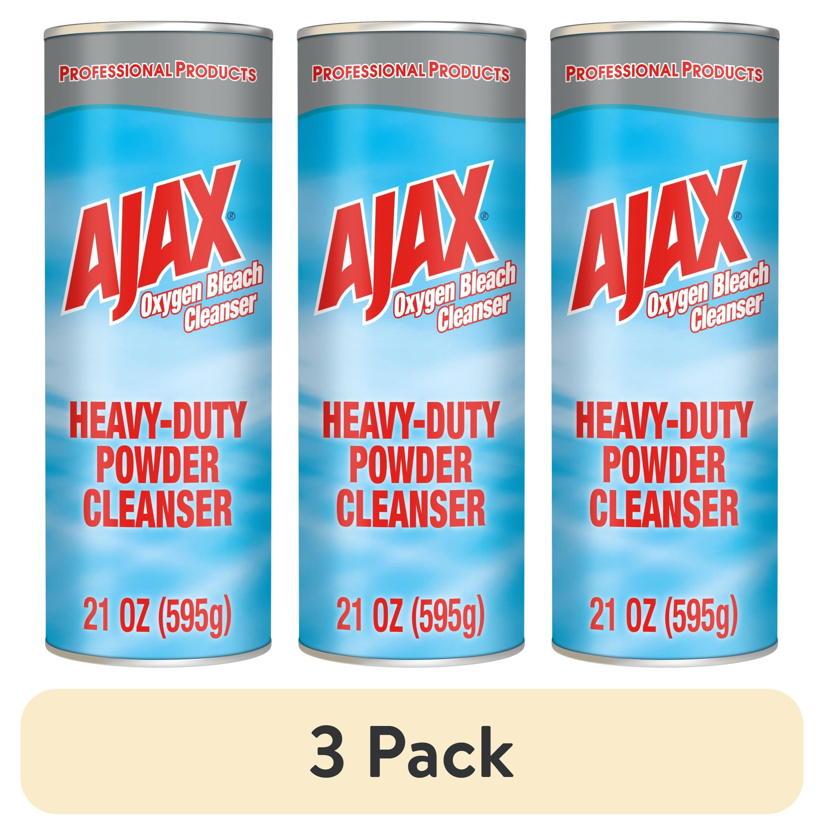 (3 pack) Ajax Oxygen Bleach Powder Cleanser, 21 Ounce Can - Walmart.com