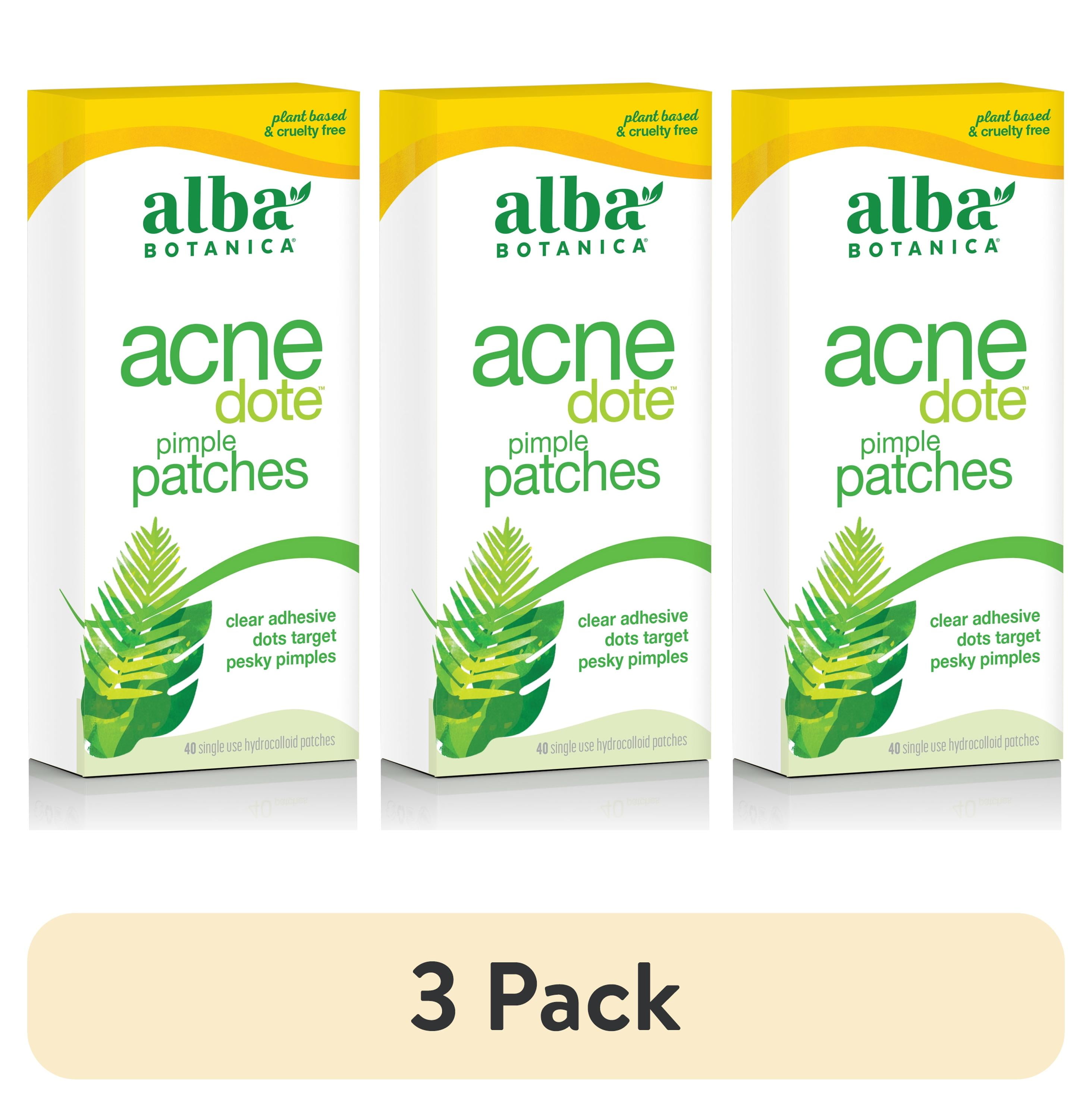 (3 pack) Alba Botanica Acnedote Pimple Patches, 40 Count - Walmart.com