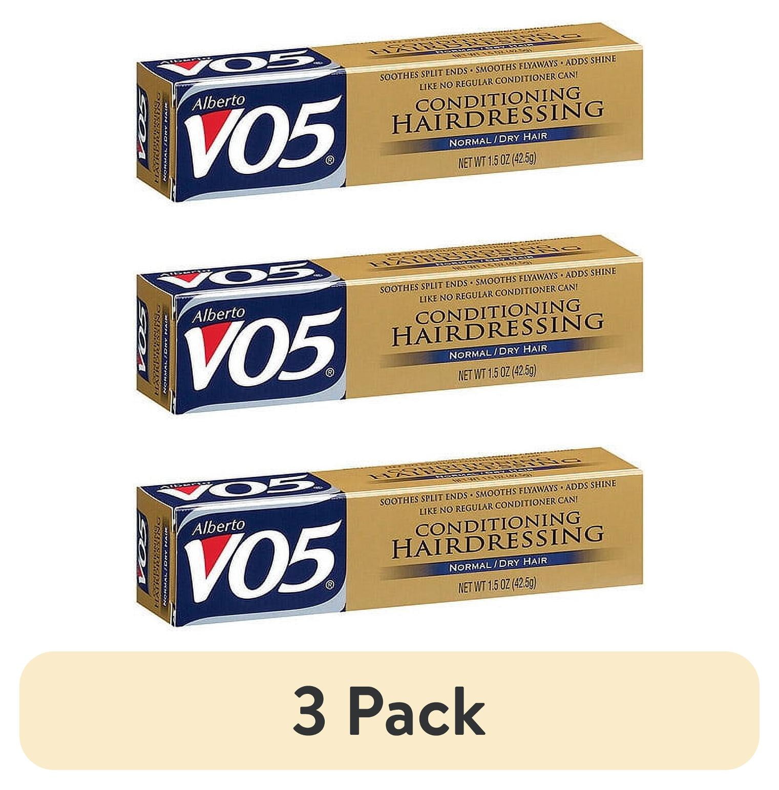 (3 pack) Alberto VO5 Conditioning Hair Dressing Normal/Dry Hair, 1.5 oz ...